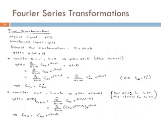 Signals and Systems - Fourier Transform - Problems,examples and more about the lesson | PPT