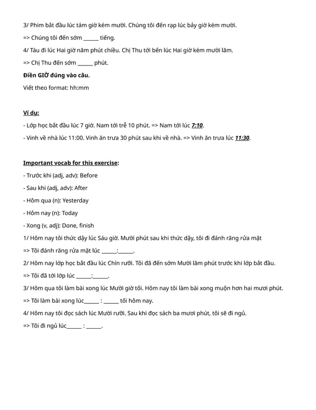 giao trinh tieng viet cho nguoi nuoc ngoai 6 | DOCX