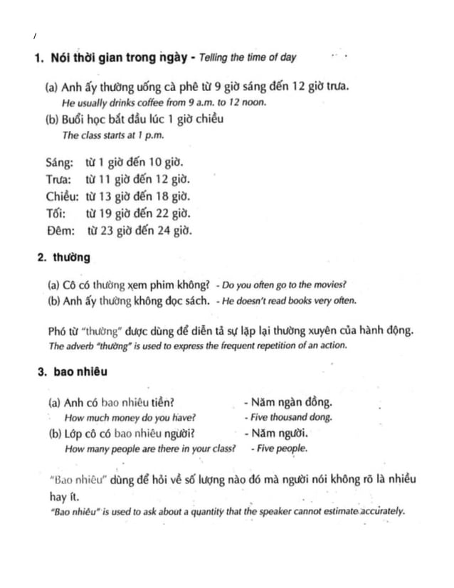 giao trinh tieng viet cho nguoi nuoc ngoai 6 | DOCX