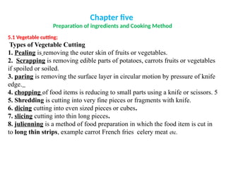 chapter 4.pptx kitchen equipment and utensils | PPTX