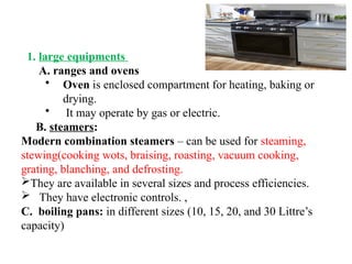 chapter 4.pptx kitchen equipment and utensils | PPT