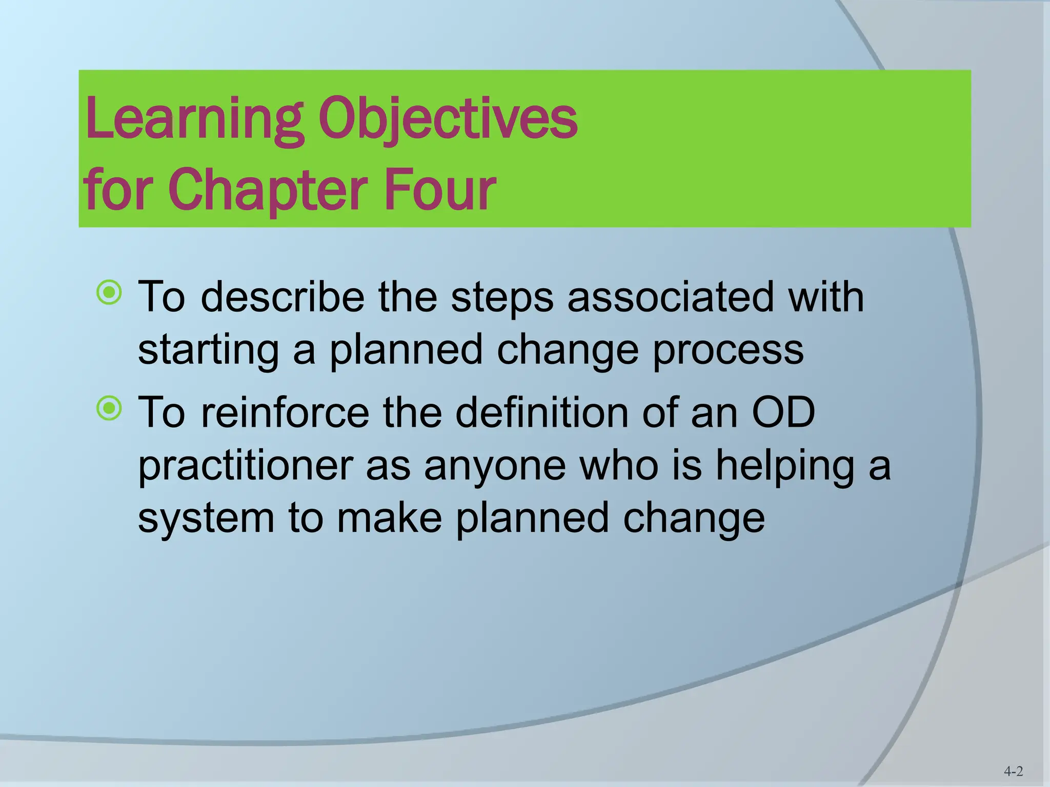 Organizational change and Development (HR)-Chapter 4.ppt