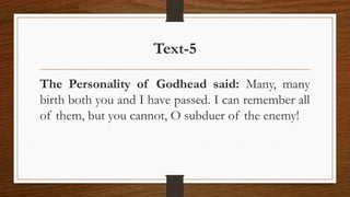 Bhagwat Geeta chapter-4 Transcendental Knwoledge | PPTX