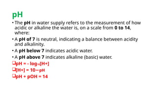 Chapter 4.pptx note of water quality for civil engineers | PPT