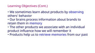 Chapter 4 Learning and Memory CB Michael Solomon | PPTX