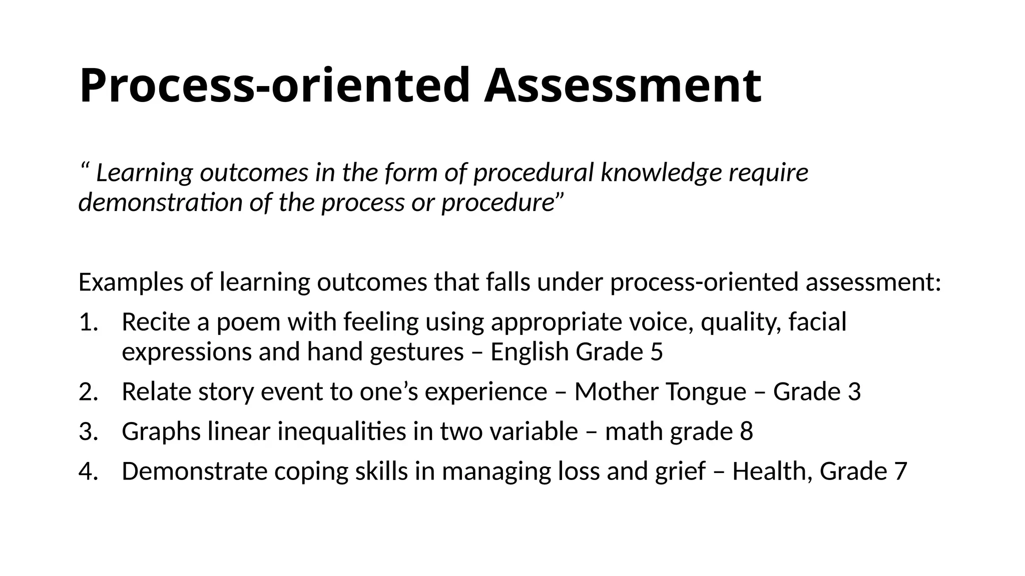 BSED-ENGLISH CHAPTER 4: ASSESSMENT OF LEARNING.pptx