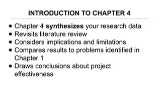 Research- Results and Summary of Finding | PPTX