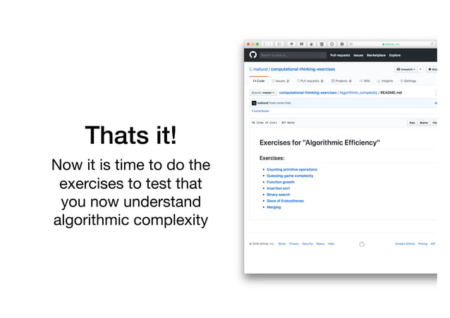 Chapter 4 algorithmic efficiency | PDF