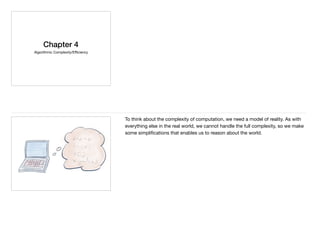 Chapter 4 algorithmic efficiency handouts (with notes) | PDF ...