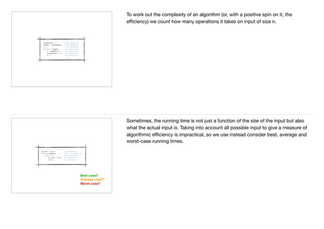 Chapter 4 Algorithmic Efficiency Handouts With Notes Pdf Programming Languages Computing