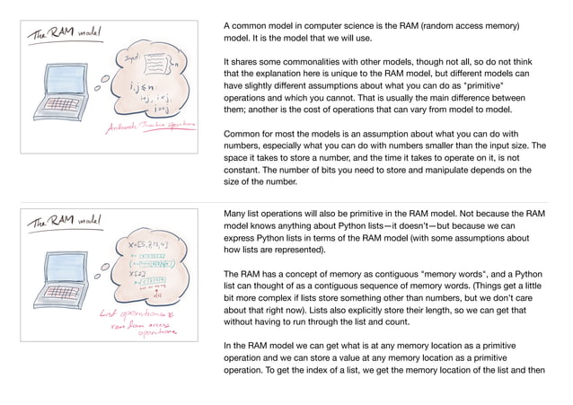 Chapter 4 Algorithmic Efficiency Handouts With Notes Pdf Programming Languages Computing