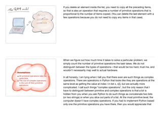Chapter 4 algorithmic efficiency handouts (with notes) | PDF ...