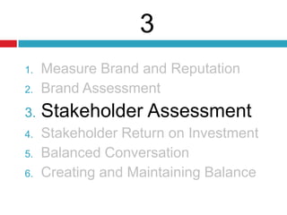 Chapter 4 balancing stakeholders | PPTX