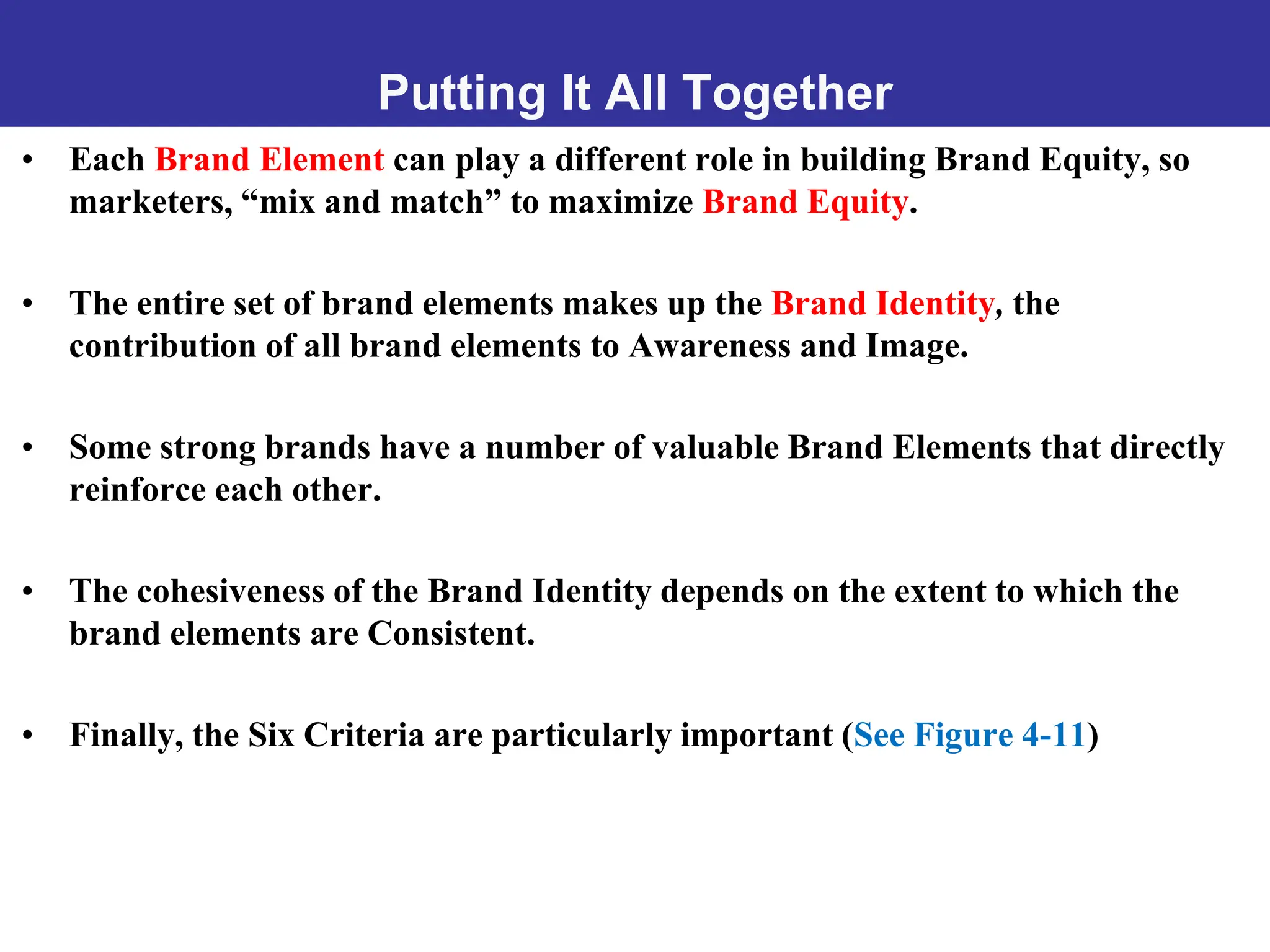 Choosing brand elements to build brand equity | PPT