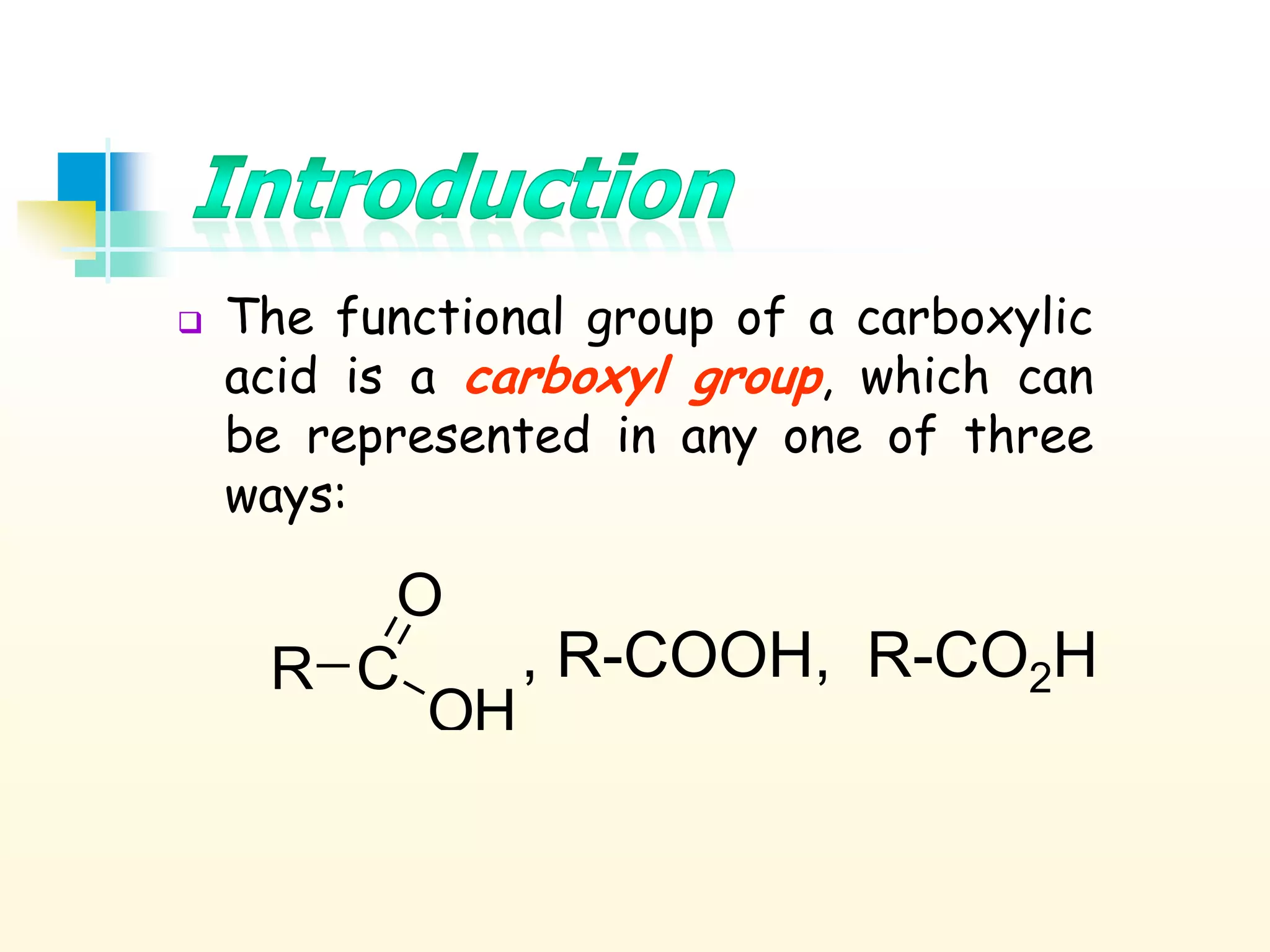 Chapter 4 carboxylic acid | PDF