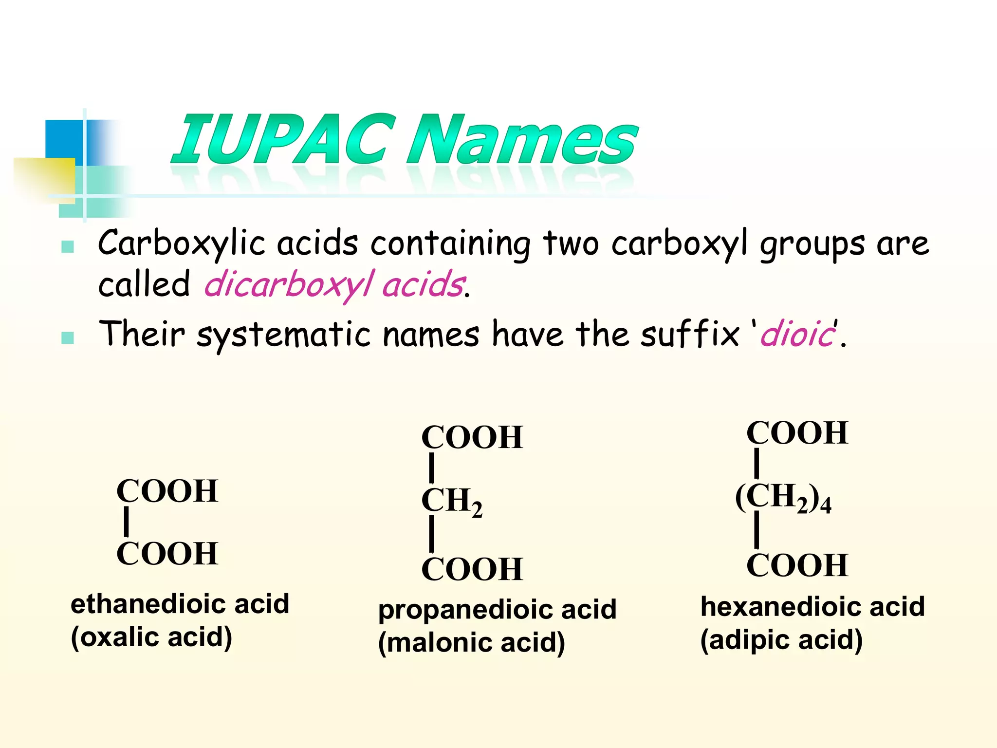 Chapter 4 carboxylic acid | PDF