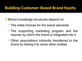 Chapter 4 choosing brand elements to build brand equity | PPT