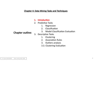 Chapter 4 -Classification Data Mining Tasks and Techniques Belhadef ...