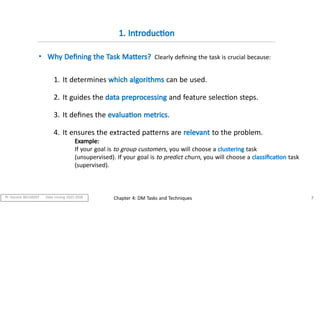 Chapter 4 -Classification Data Mining Tasks and Techniques Belhadef ...