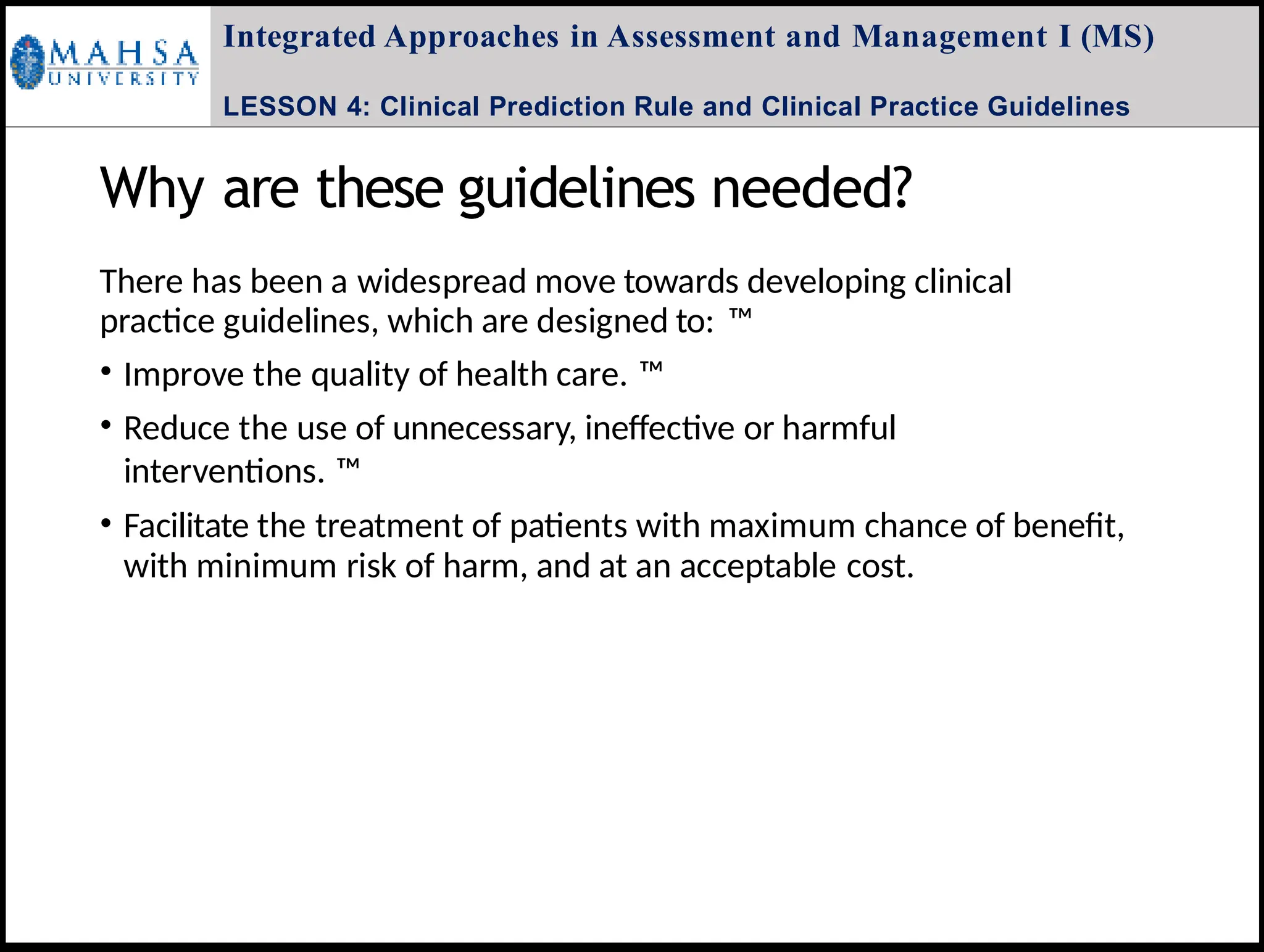 Chapter 4 - Clinical Prediction Rule and Clinical Practice Guidelines-converted.pptx