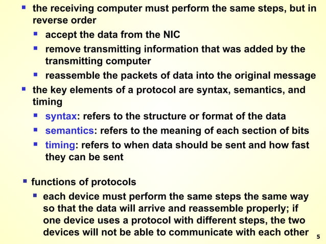 Chapter 4 communication2 | PPT | Computer Networking | Computing