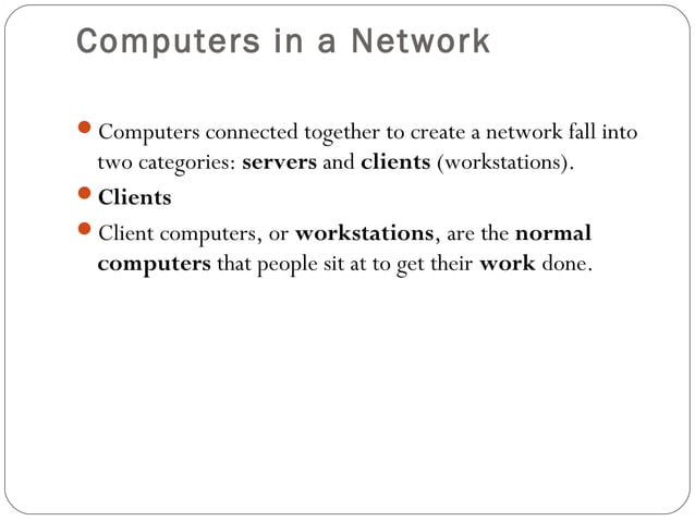 Chapter 4 computer networks
