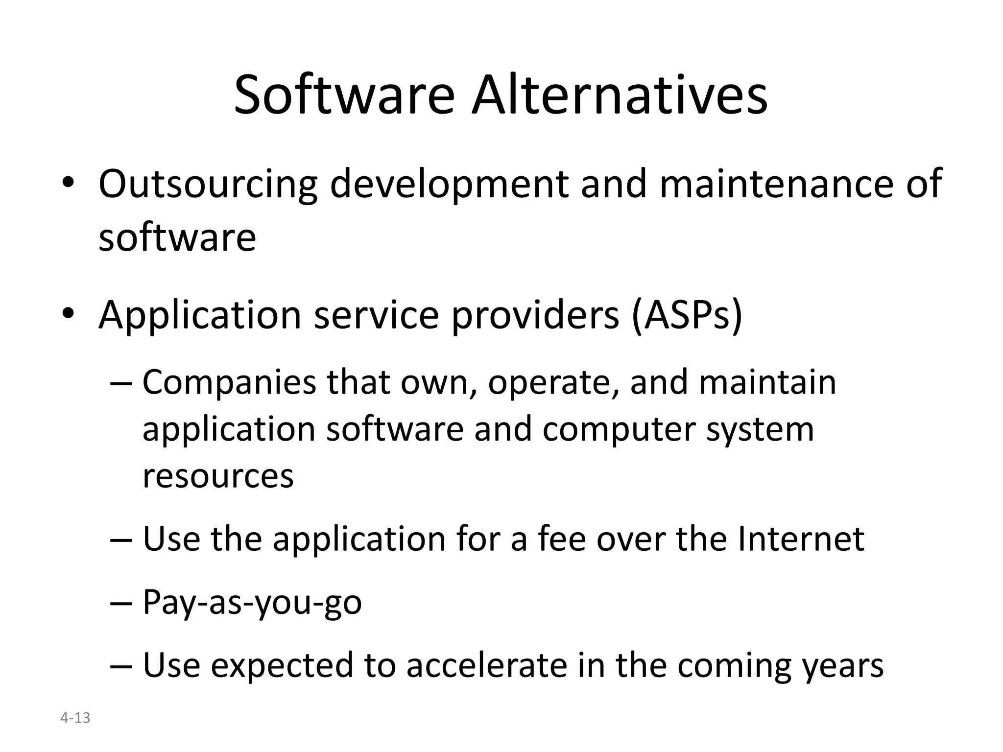 Chapter 4 computer software | PPT