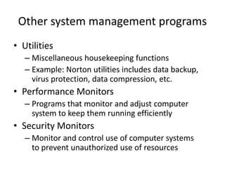 Chapter 4 computer software | PPT
