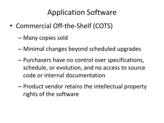 Chapter 4 Computer Software Ppt