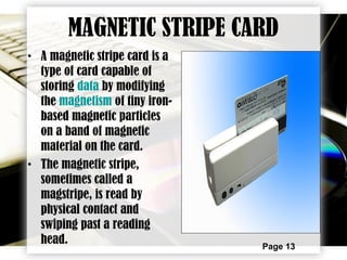 COMPUTER STORAGE | PPT