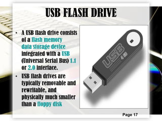 COMPUTER STORAGE | PPT