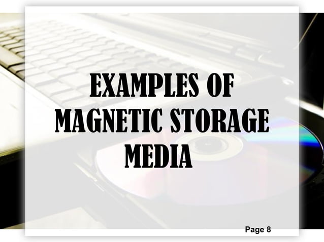 COMPUTER STORAGE | PPT