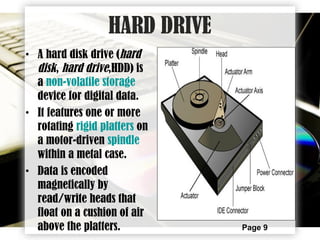 COMPUTER STORAGE | PPT