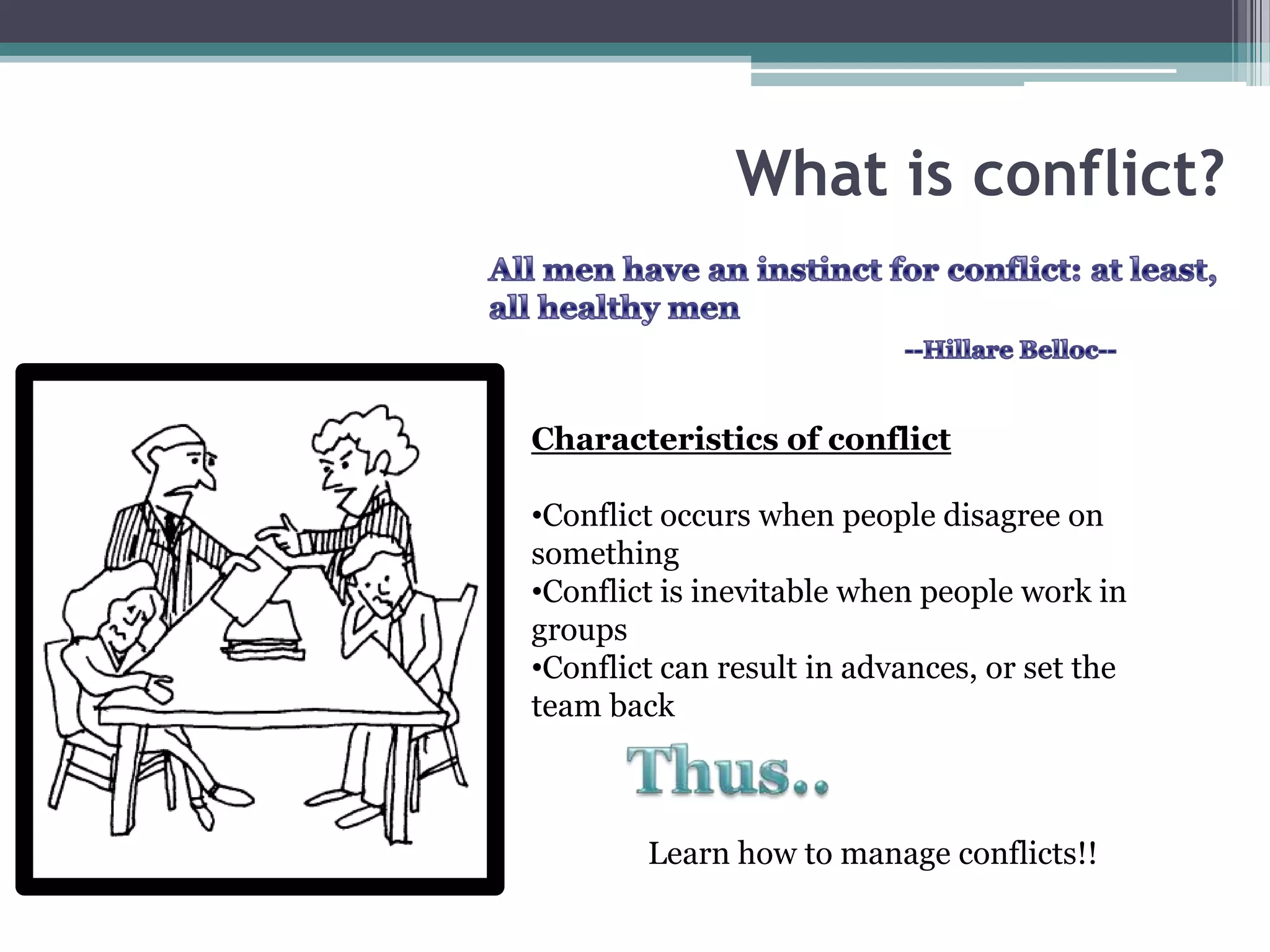 Chapter 4 conflict resolution techniques | PPTX