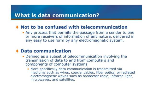 Chapter 4 data communication fundamental | PDF