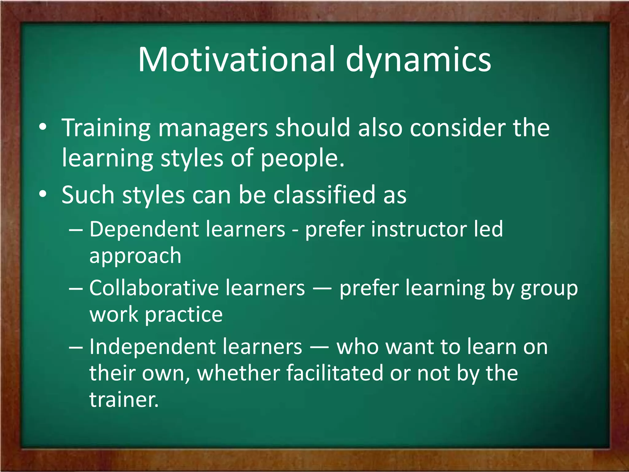 Chapter4 designingtrainingprograms-131023054454-phpapp01 | PPT