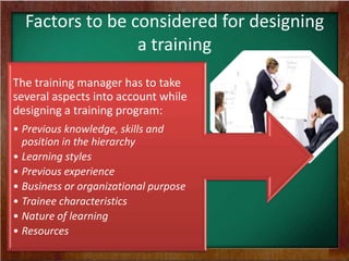 Designing Training Programs | PPTX