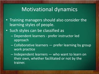 Designing Training Programs | PPTX