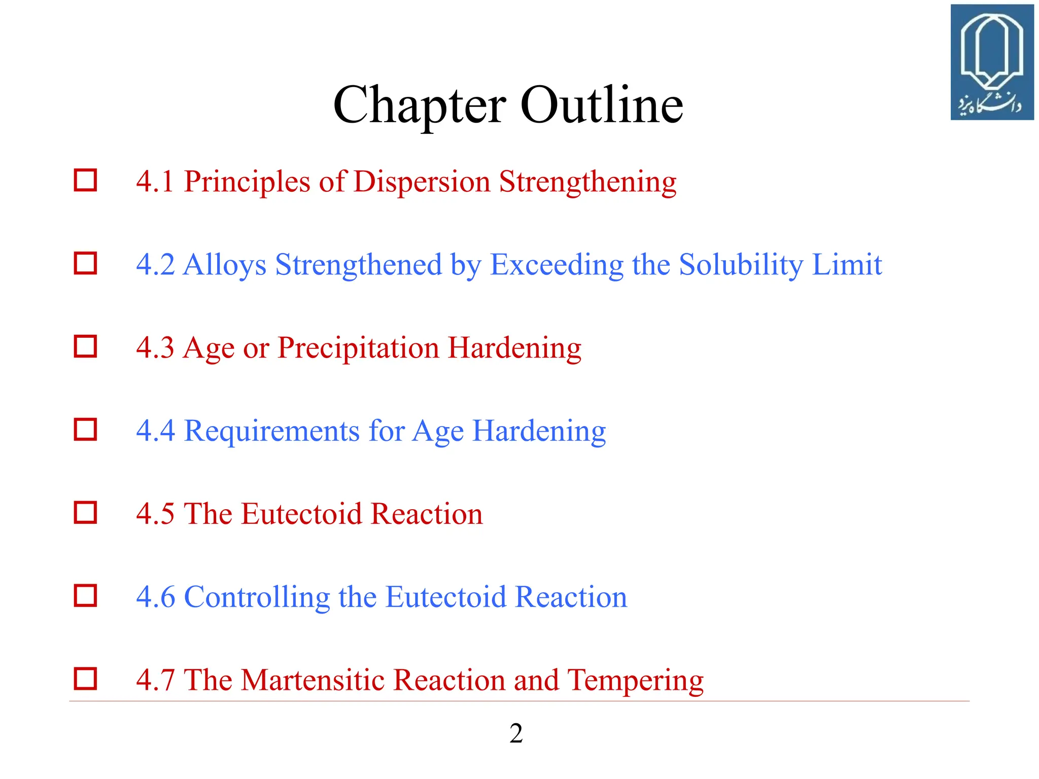 Chapter 4 - Dispersion Strengthening by Phase Transformations and Heat ...