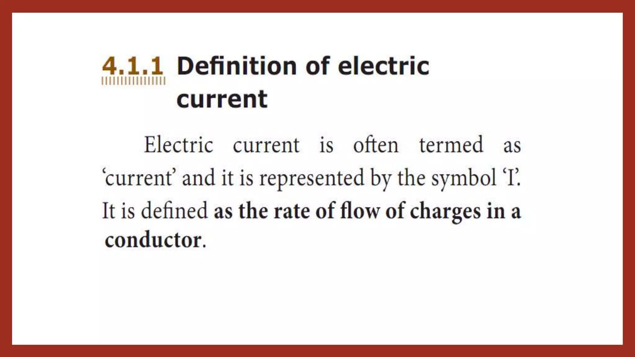 X std Chapter 4 - Electric current | PPT