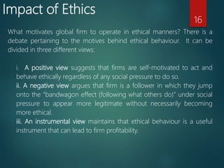 GBS CH 4 EMPHASIZING INSTITUTIONS, CULTURES, ETHICS | PPTX