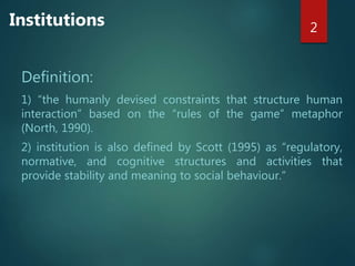 GBS CH 4 EMPHASIZING INSTITUTIONS, CULTURES, ETHICS | PPTX