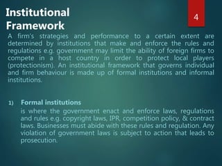 GBS CH 4 EMPHASIZING INSTITUTIONS, CULTURES, ETHICS | PPT