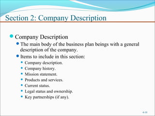 Chapter 4 writing a business plan(entrepreneurship) | PPT