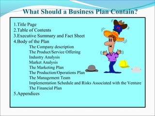 Chapter 4 writing a business plan(entrepreneurship) | PPT