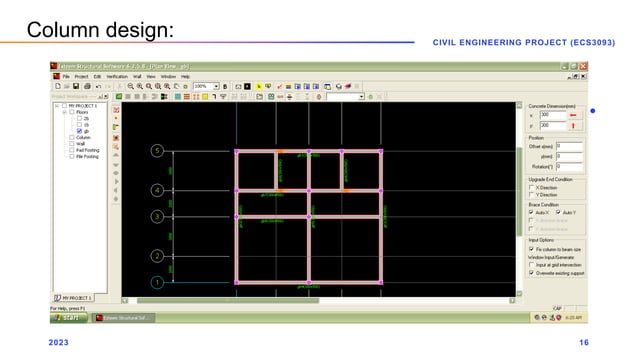 CHAPTER 4-esteem structural software application | PPTX | Computer ...