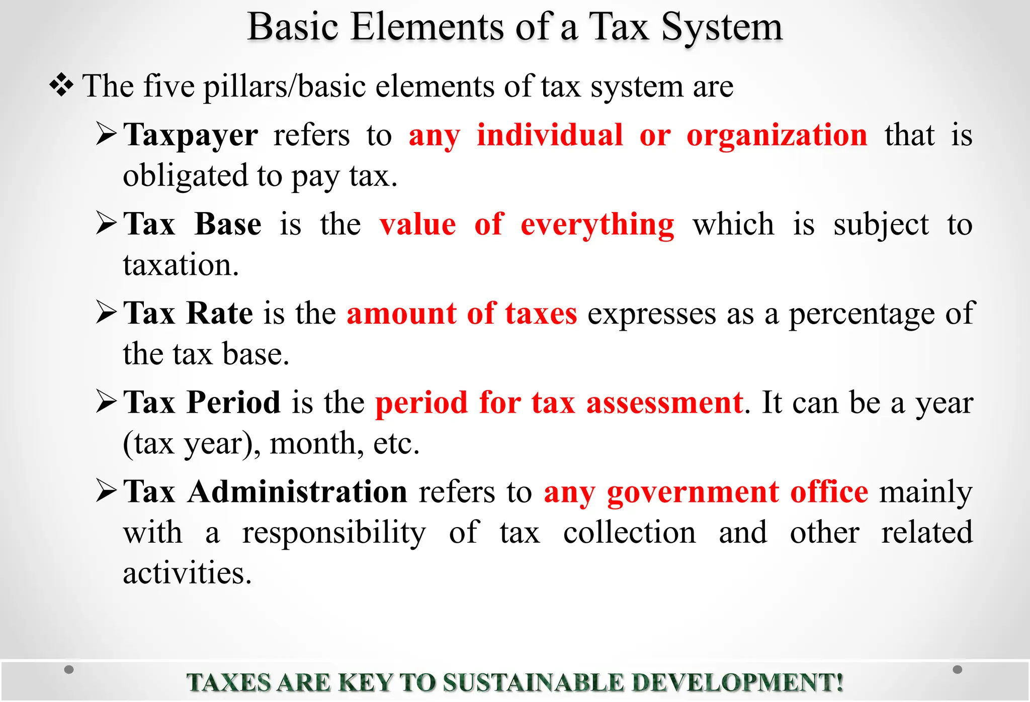 Chapter 4 - ETH tax system.pptx presentation | PPTX