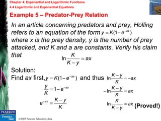 Chapter4 exponentialandlogarithmicfunctions-151003150209-lva1-app6891 | PPT