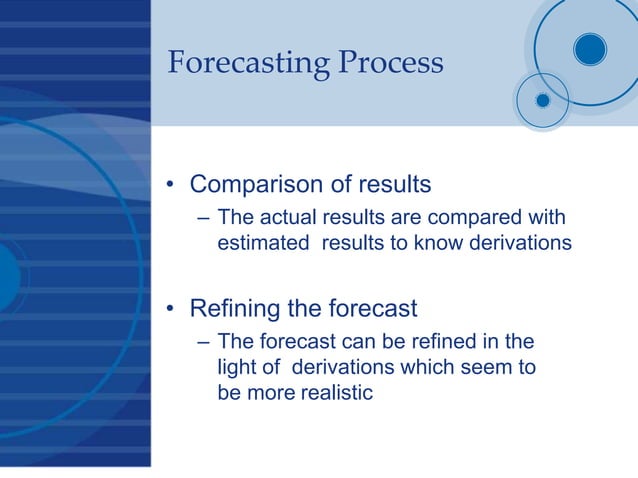 Forecasting in Management- Methods,features,advantages,importance and process | PPTX | Business ...