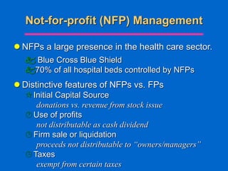 Chapter 4 - Health Care Systems and Institutions | PPT